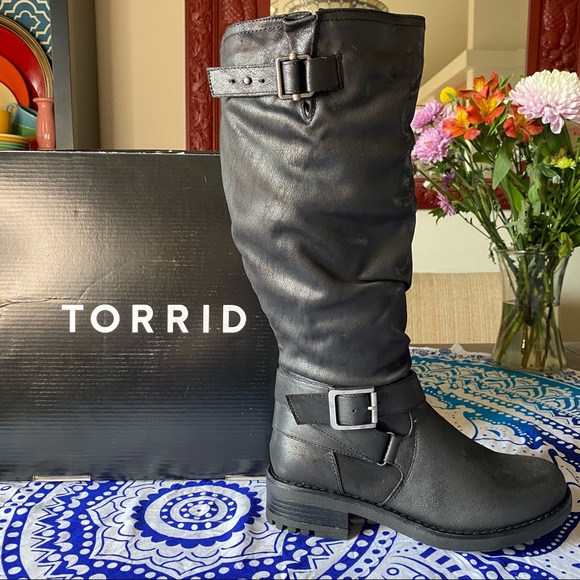 torrid | Shoes | Nwt Wide Widthwide Calf Torrid Oiled Faux Leather ...